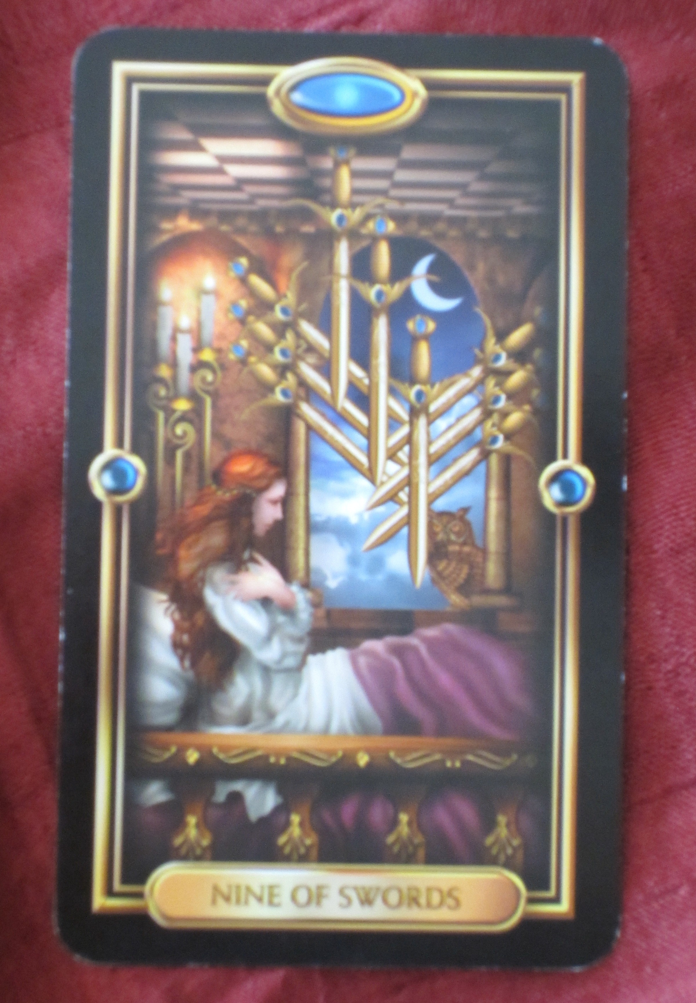 Nine Of Swords Tarot Card For Thursday Daily Tarot Girl Nine Of Swords Tarot Card For Thursday Daily Tarot Girl