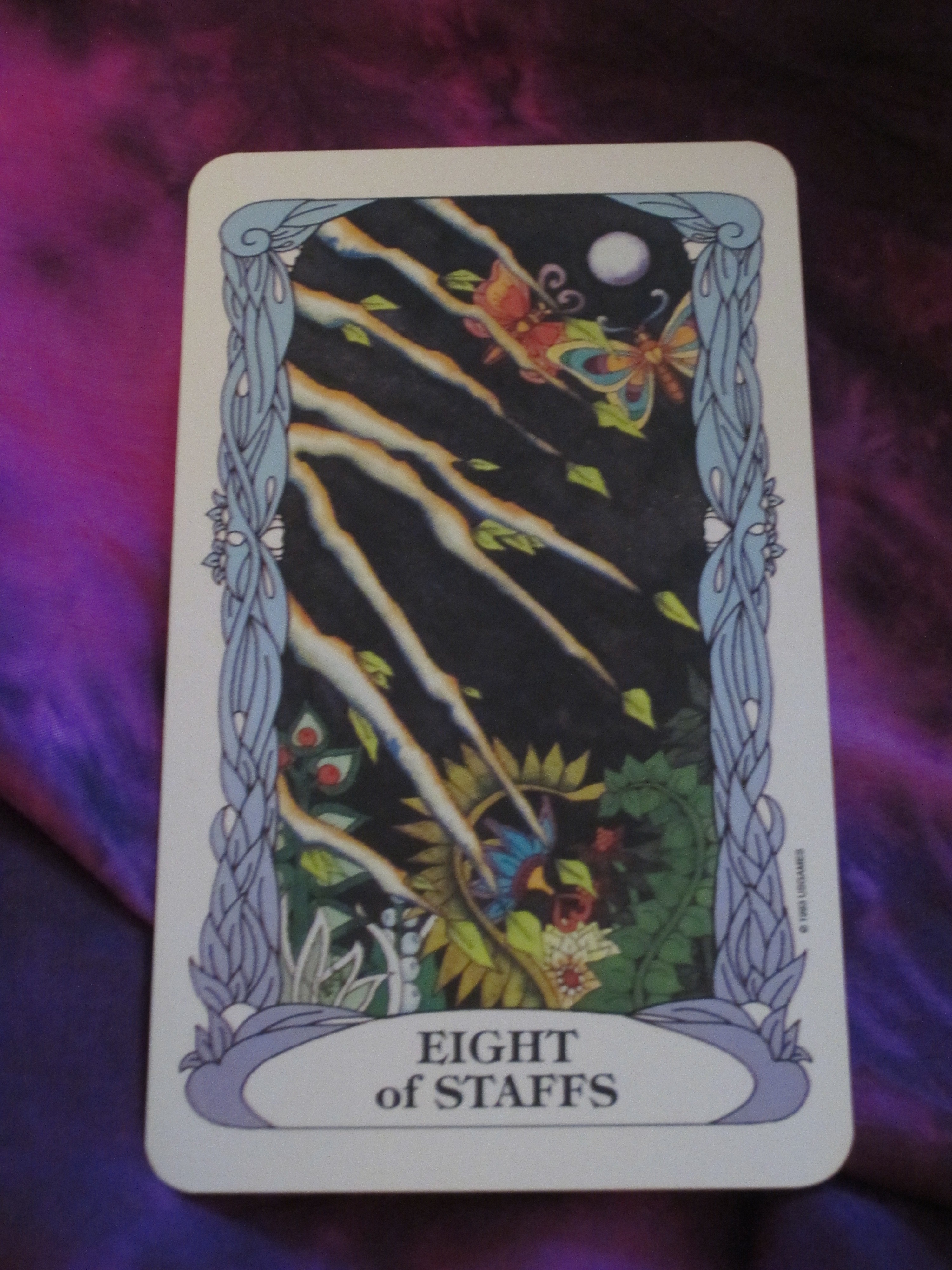 Eight of Wands ~ Daily Tarot Reading for Tuesday | Daily Tarot Girl